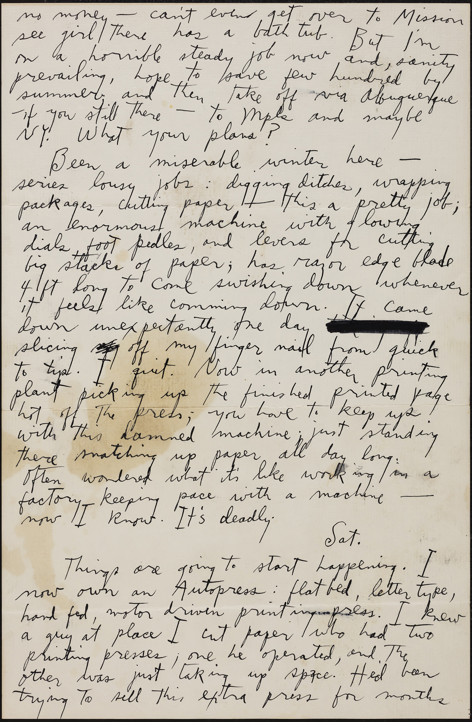 Friendship at a Distance: Richard Diebenkorn and Frank Lobdell, 1950 ...
